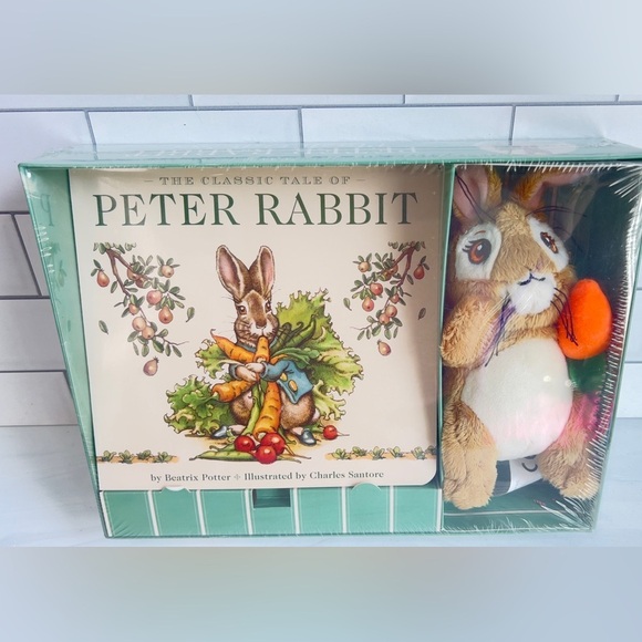 Peter Rabbit | Toys | Nib Peter Rabbit Plush Book Gift Set | Poshmark